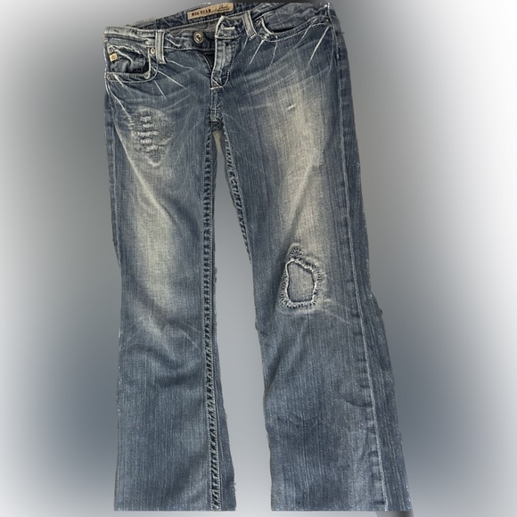 Big Star | Jeans | Vintage Big Star Ultra Low Rise Retro Destroyed Boot ...
